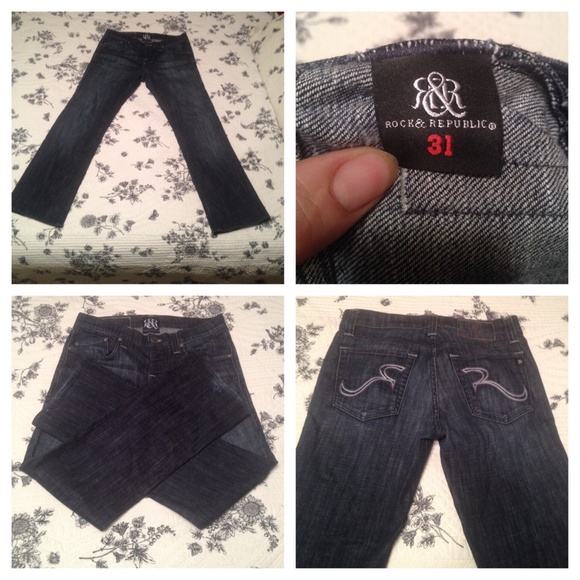 Rock & Republic | Jeans | Authentic Rock Republic Denim Jeans | Poshmark